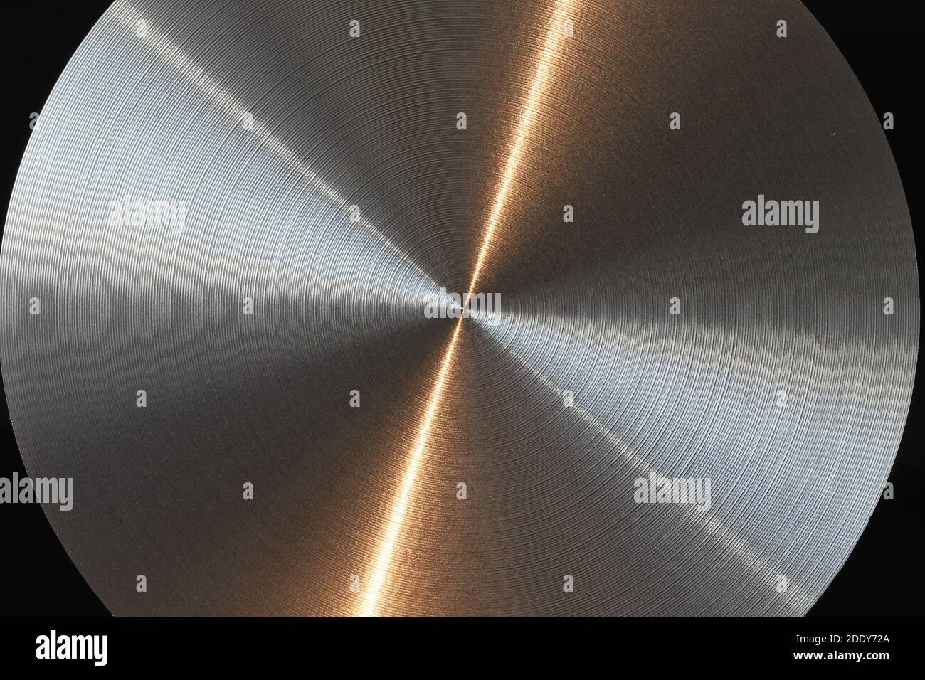reflections on machined metal surface as background pattern Stock Photo ...