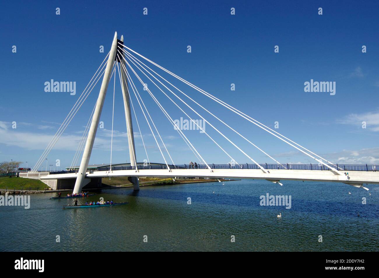 Marine Way Bridge, Southport - Balfour Beatty 2003 Stock Photo - Alamy