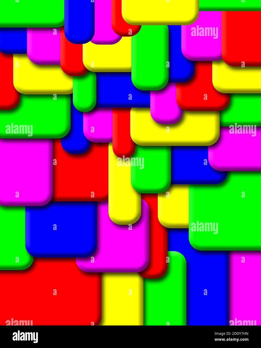 Primary colours overlapping hi-res stock photography and images - Alamy