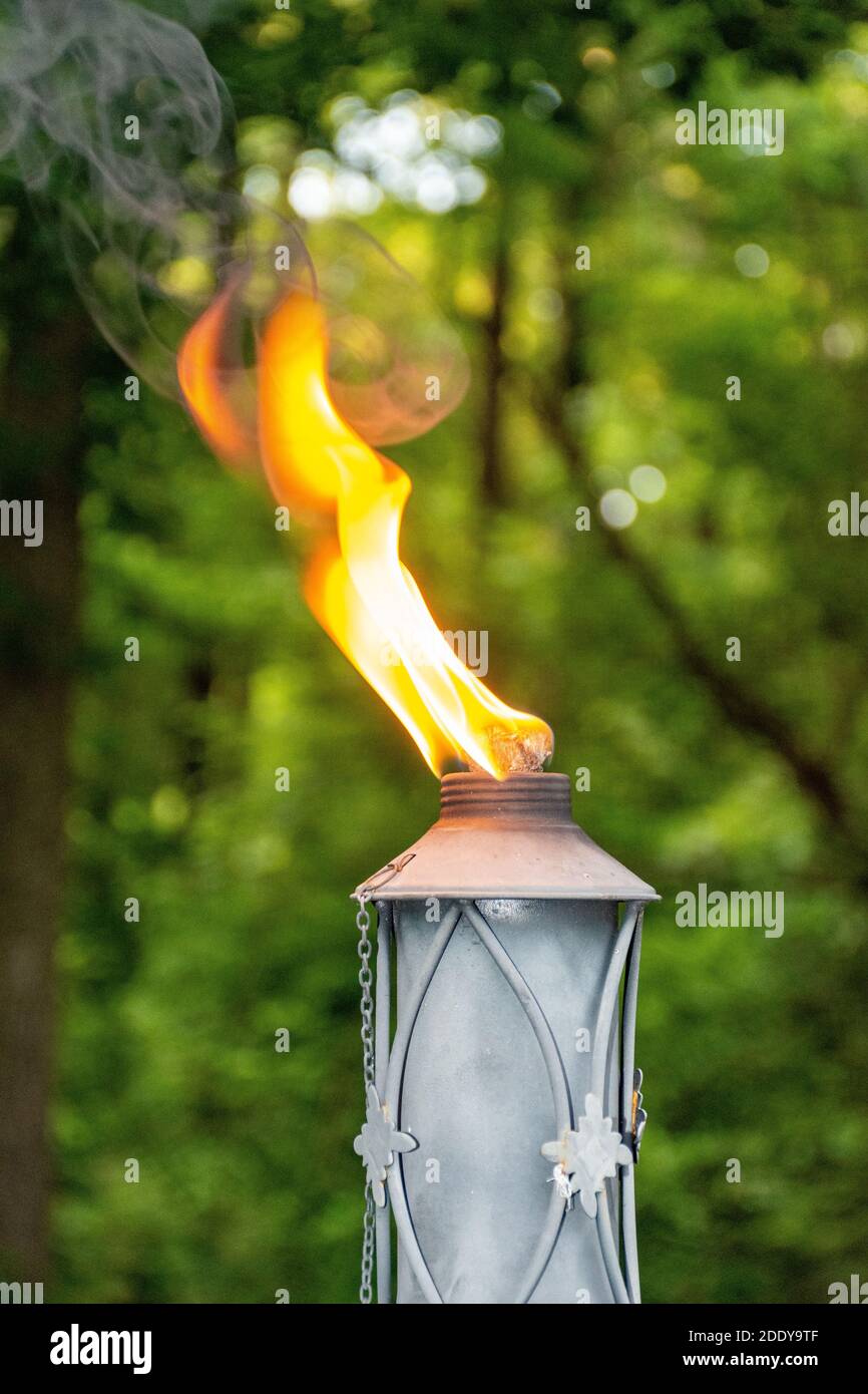 Torch fire flames hi-res stock photography and images - Alamy