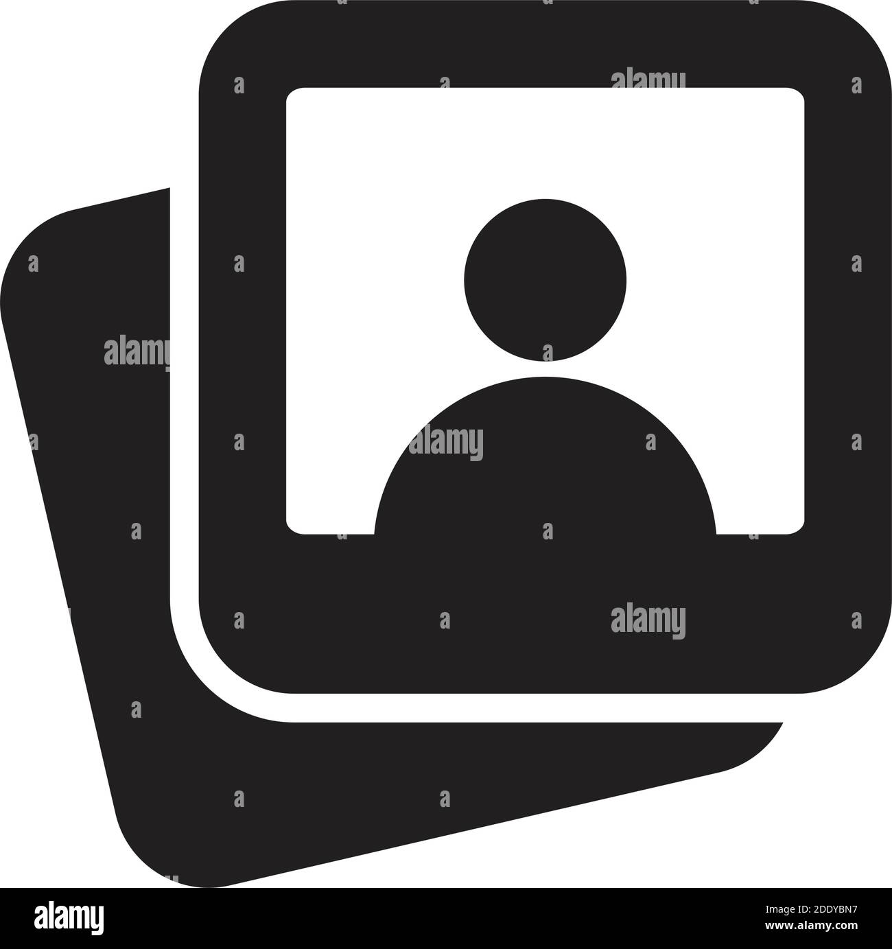 Photo, picture, image, frame Color with Background vector icon which ...