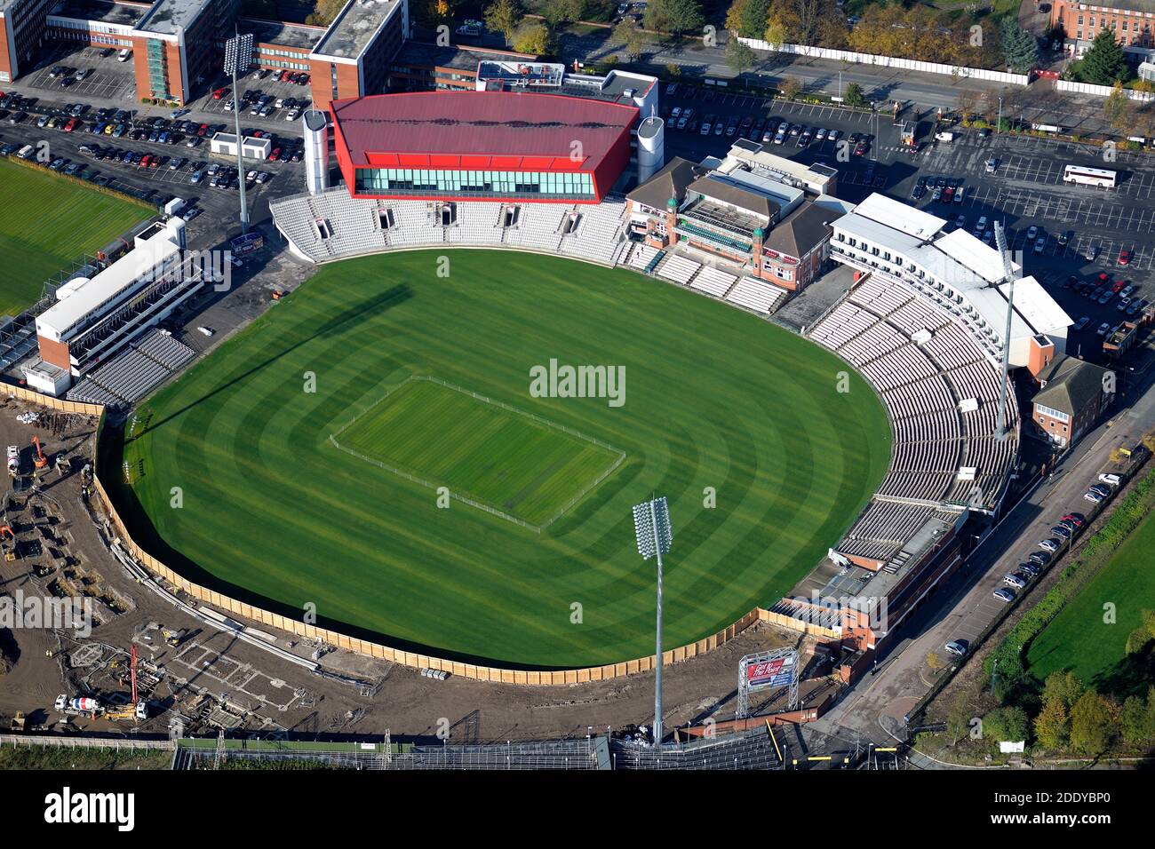 Aerial Photography Manchester - Trafford Park & Salford Quays Stock ...