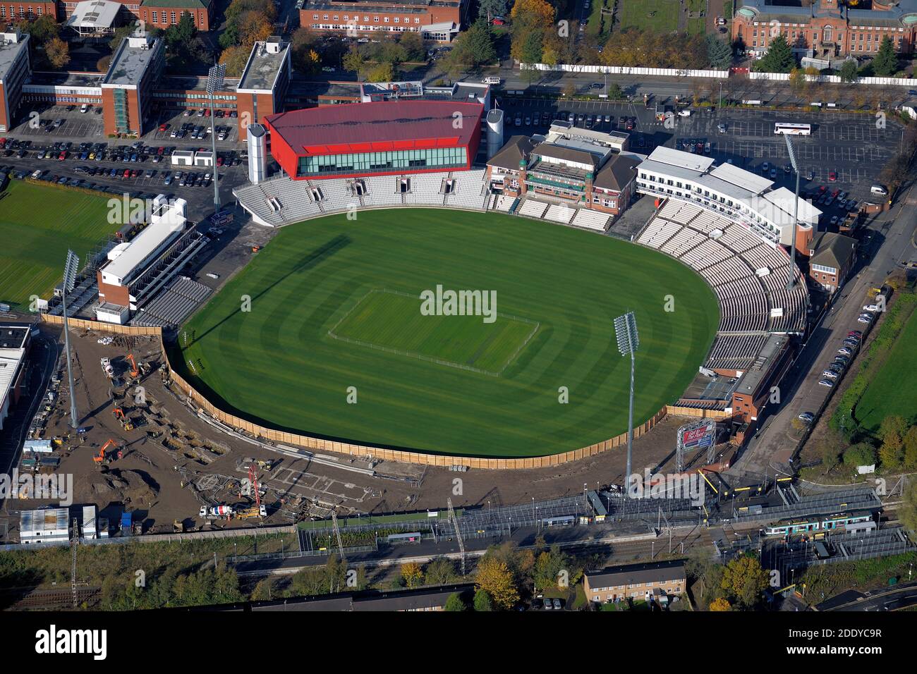 Aerial Photography Manchester - Trafford Park & Salford Quays Stock ...