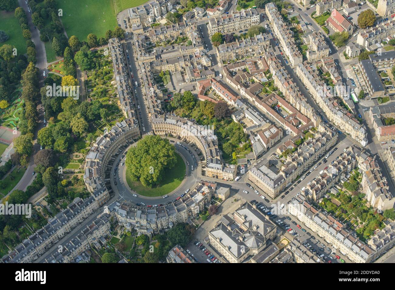 Crescent bath aerial hi-res stock photography and images - Alamy