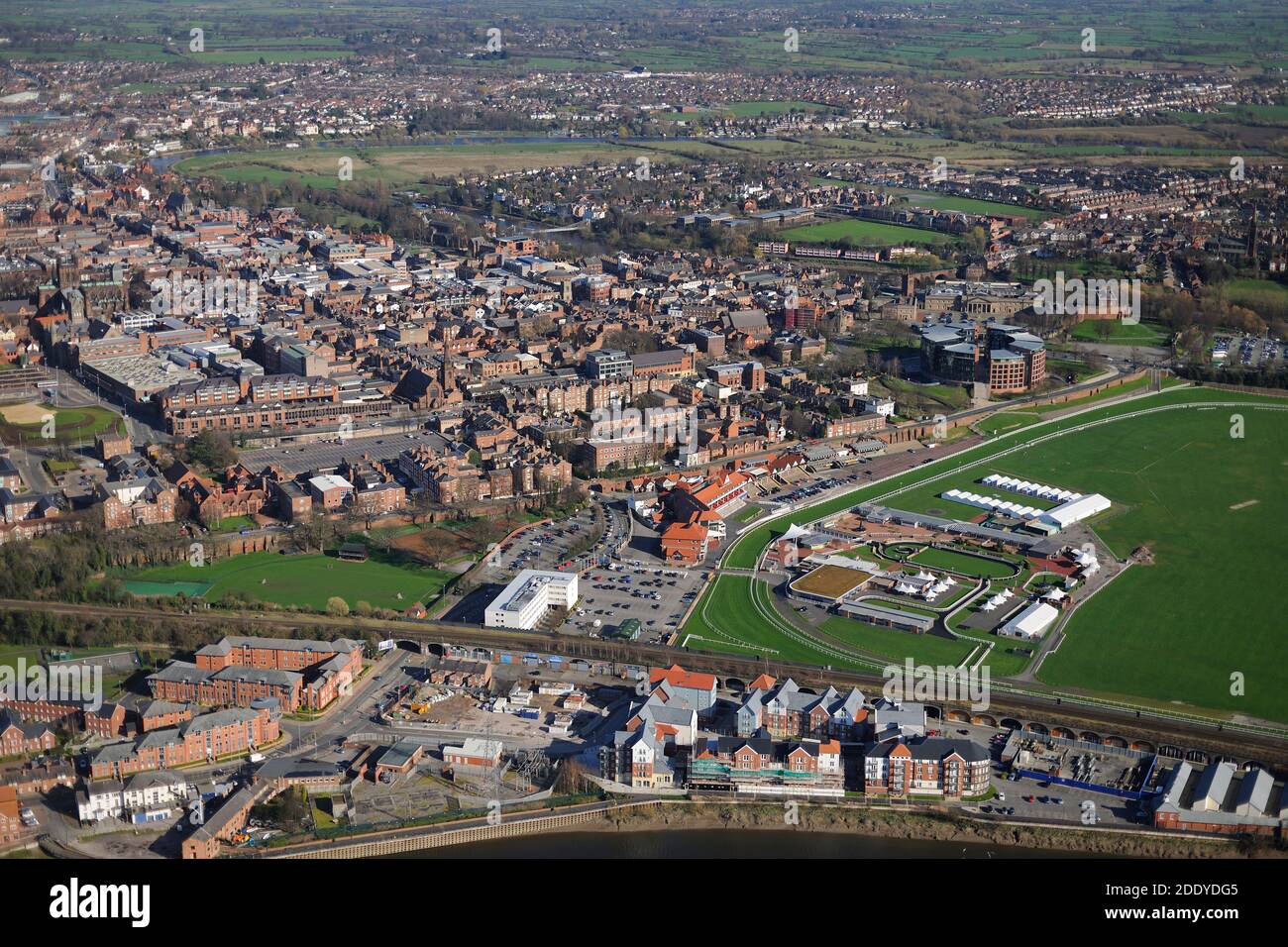Aerial Photography Chester Stock Photo - Alamy