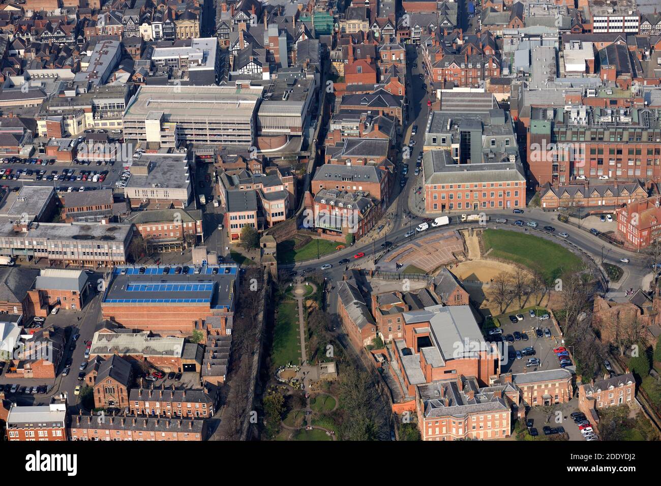 Aerial Photography Chester Stock Photo - Alamy