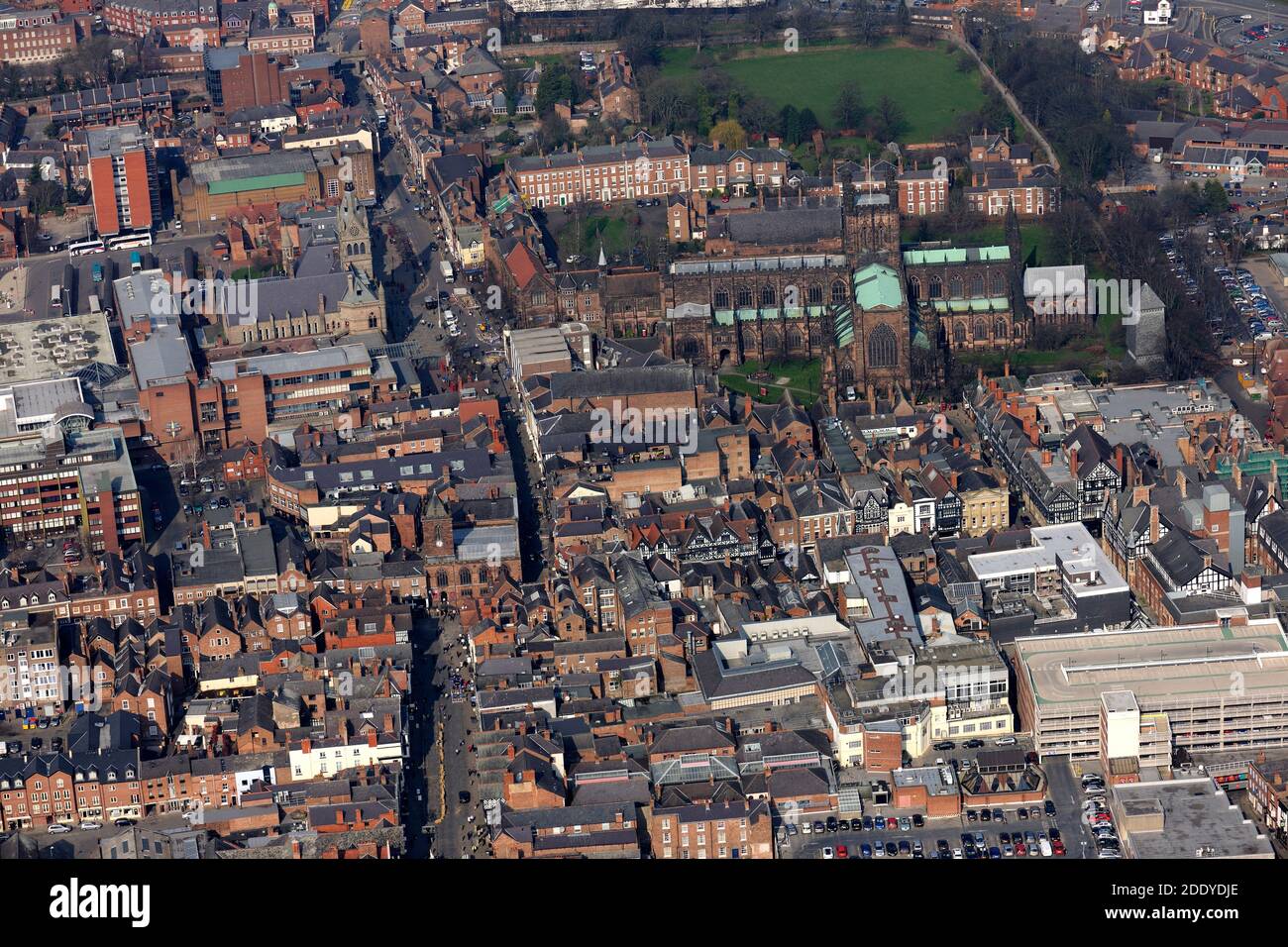 Aerial Photography Chester Stock Photo - Alamy