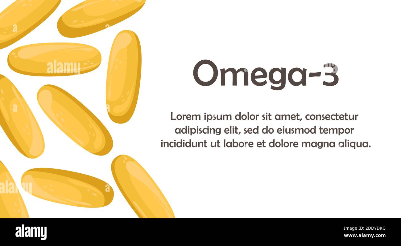 Omega 3 text Stock Vector Images - Alamy