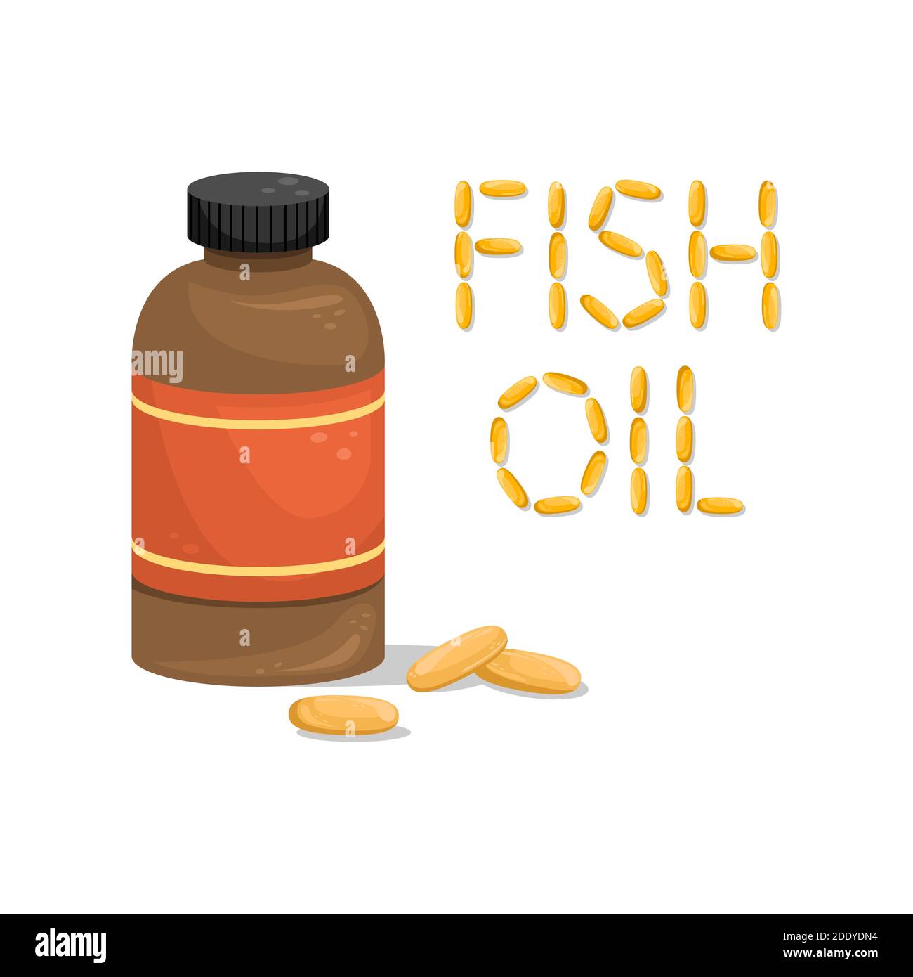 Omega capsules Stock Vector Images - Alamy