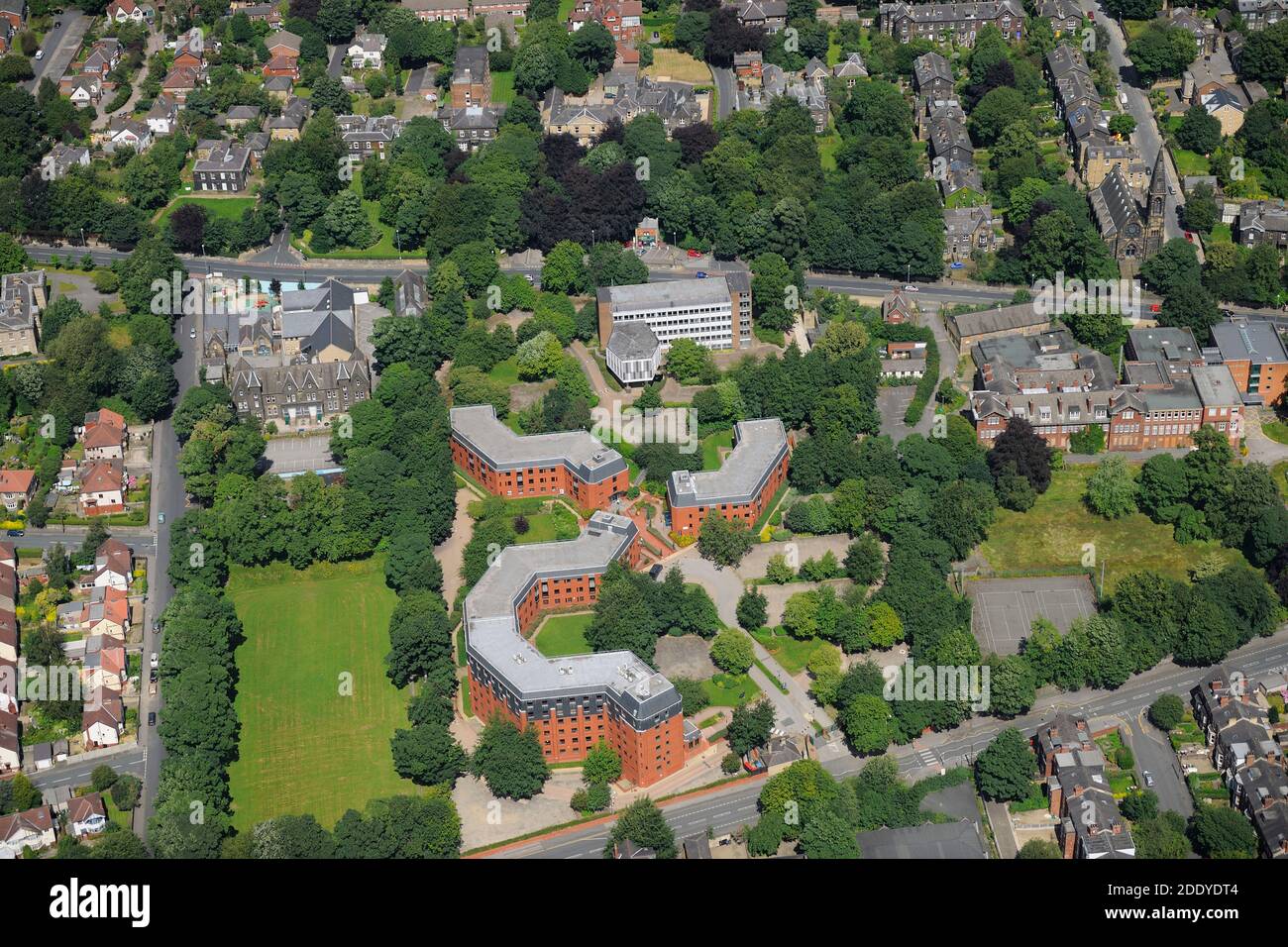 Aerial Photography Headingley Cricket Ground & Rugby Stadium Leeds ...