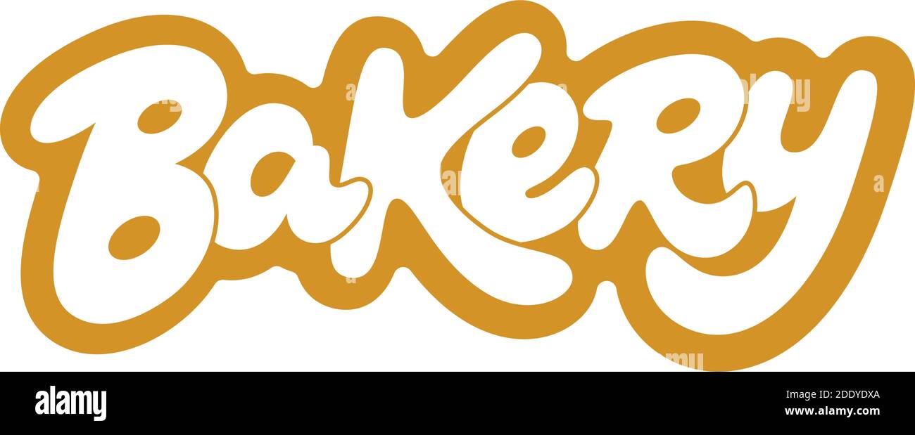 Bakery vector lettering Stock Vector Image & Art - Alamy