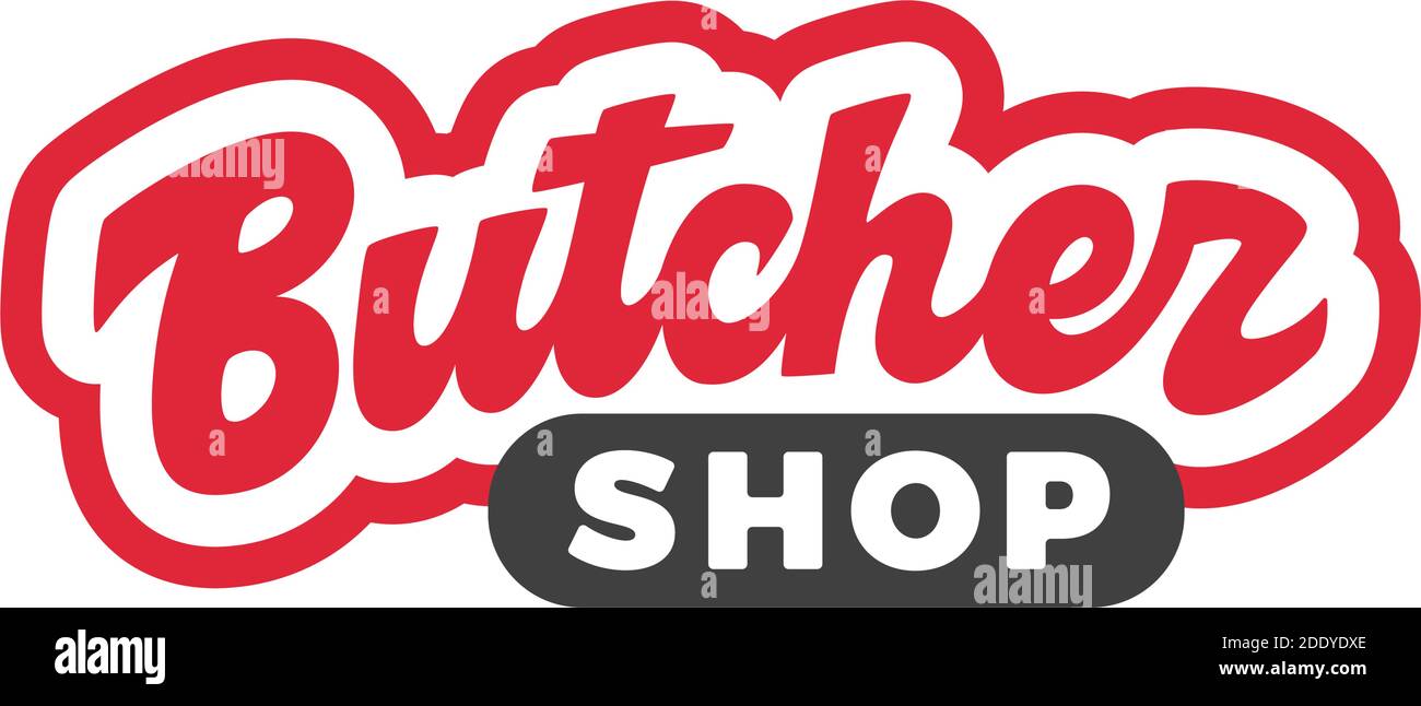 Butcher logo hi-res stock photography and images - Alamy