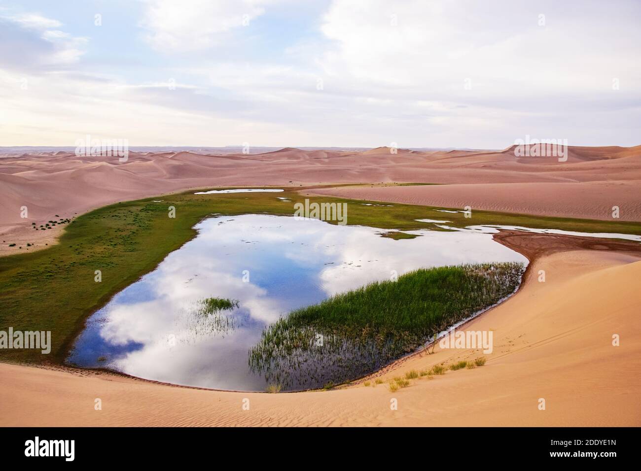 Sand lake top Stock Photo - Alamy