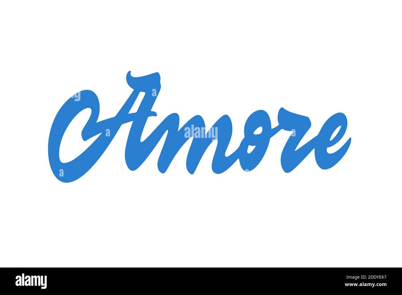 Amore vector lettering Stock Vector Image & Art - Alamy
