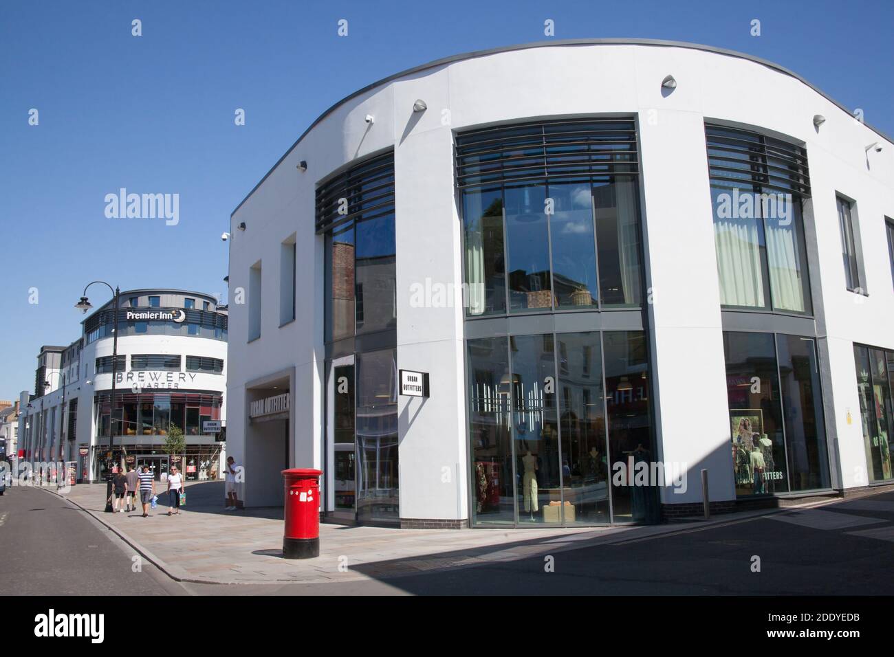 Brewery Quarter and Urban Outfitters in Cheltenham, Gloucestershire in ...