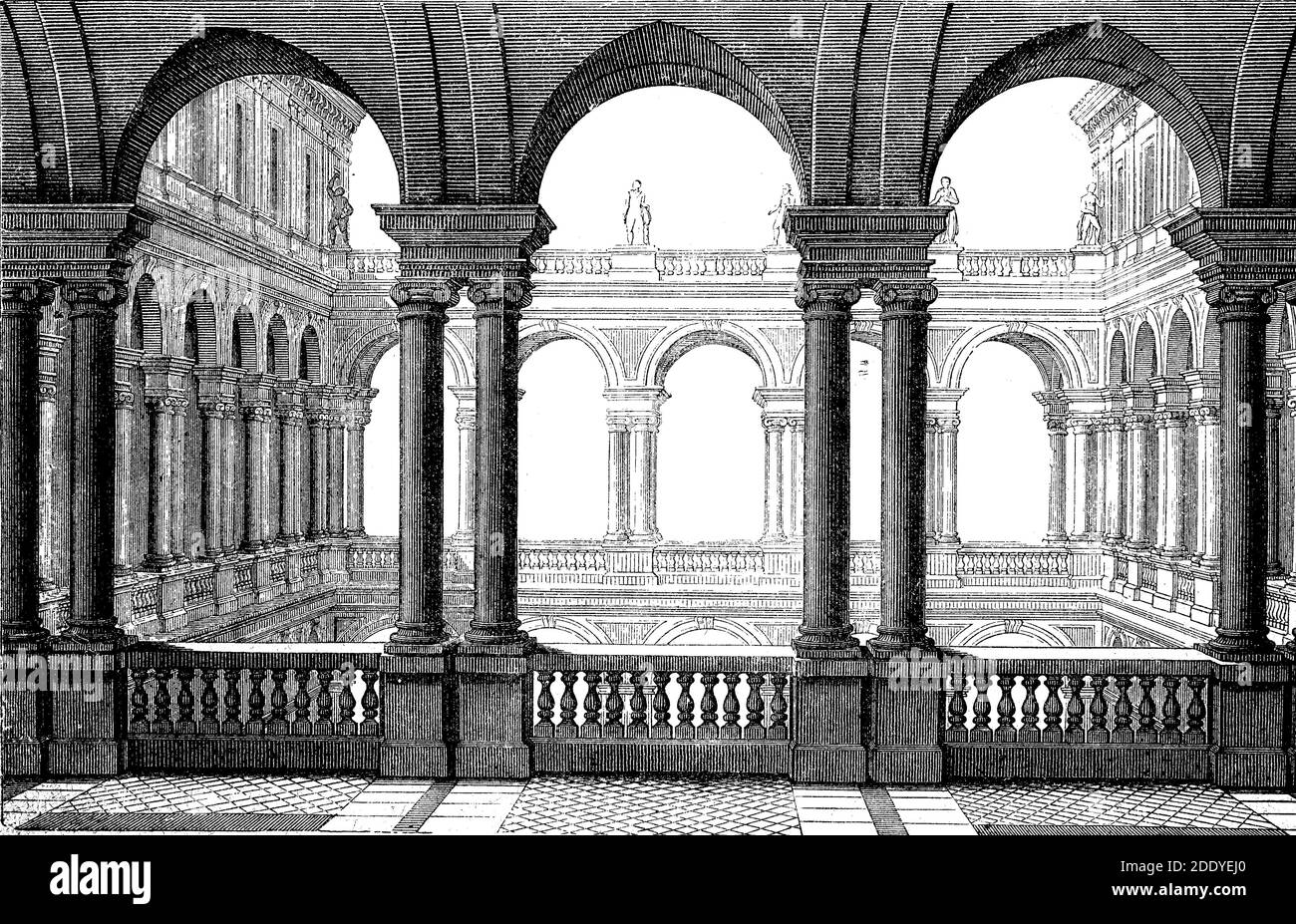 Borghese palace illustrations hi-res stock photography and images - Alamy