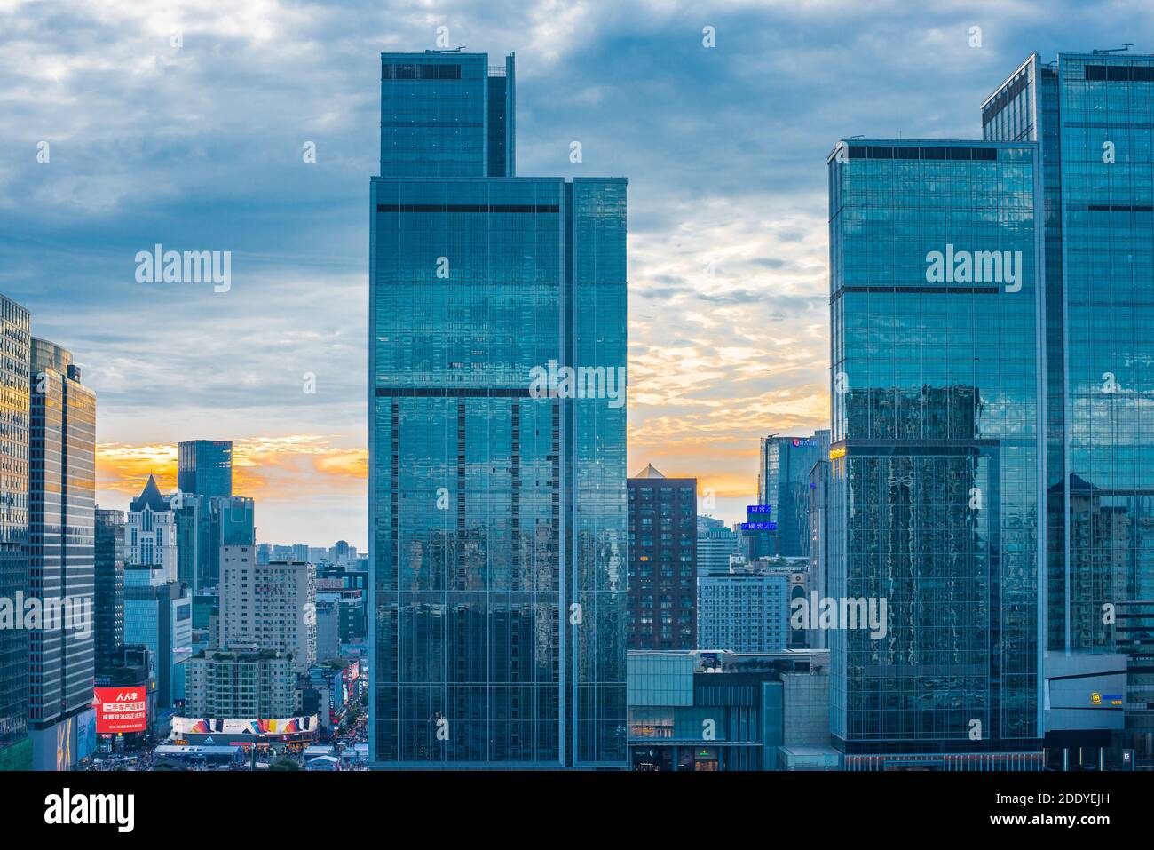 Chengdu IFS international financial center Stock Photo - Alamy