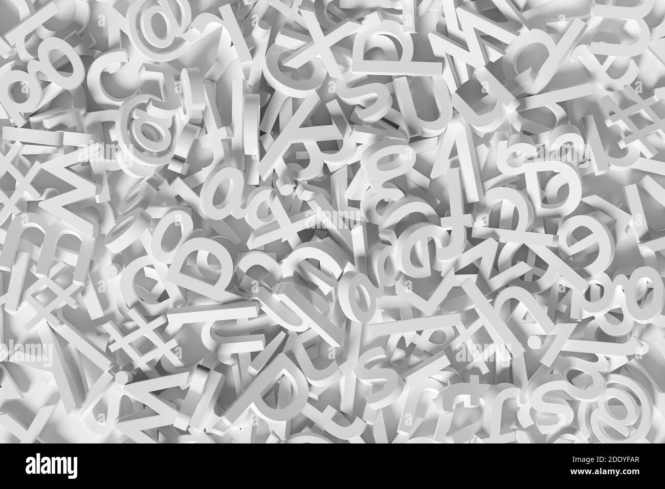 Letras abecedario Black and White Stock Photos & Images - Alamy