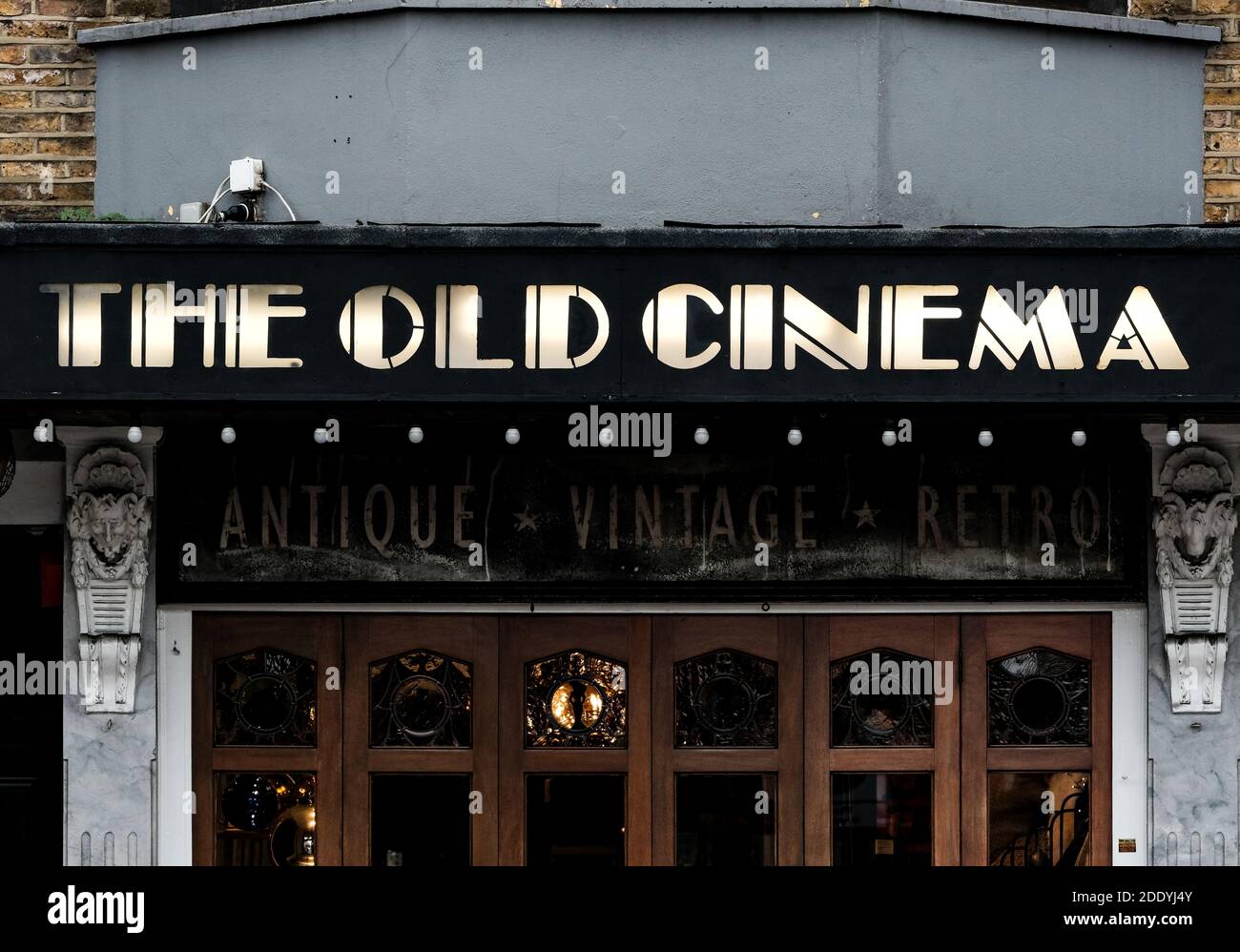 The Old Cinema Stock Photo - Alamy
