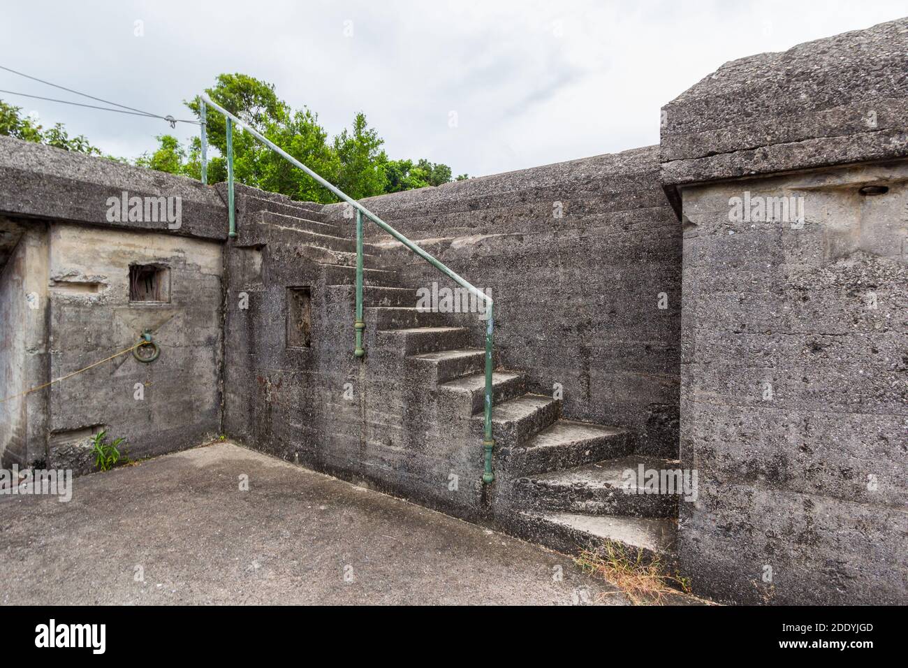 Battery Way in Corregidor Island, the Philippines Stock Photo - Alamy