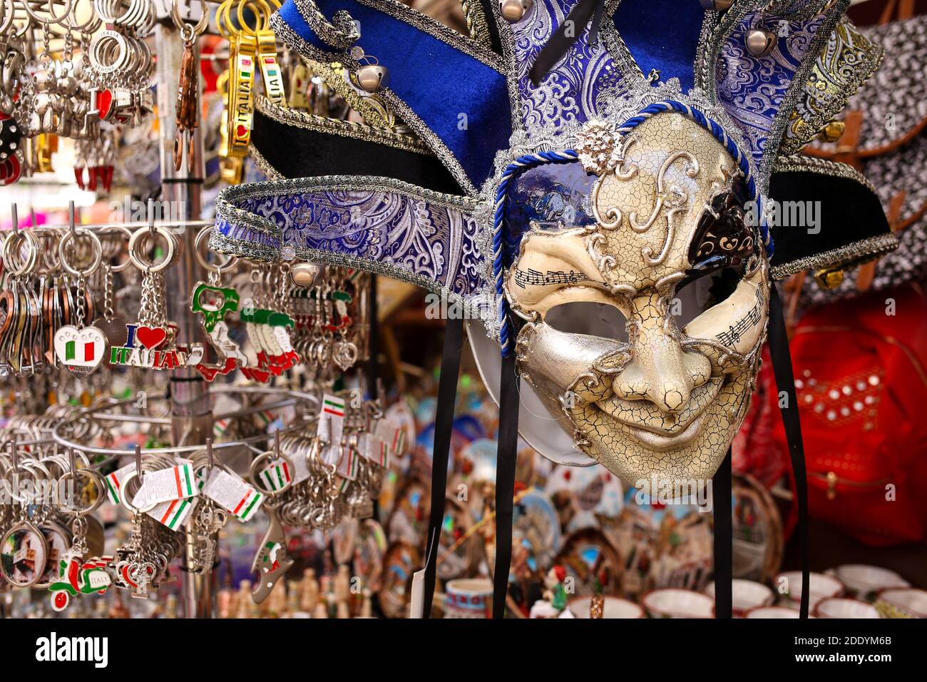 Italy, Verona - 02 July 2020: street stall with traditional Venetian ...