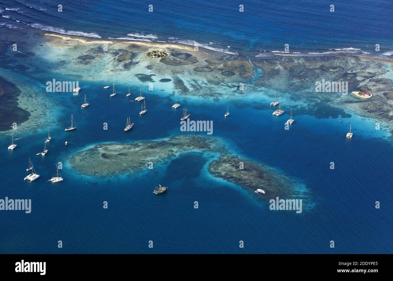 The Caribbean, Saint Vincent and the Grenadines: Union Island with a ...