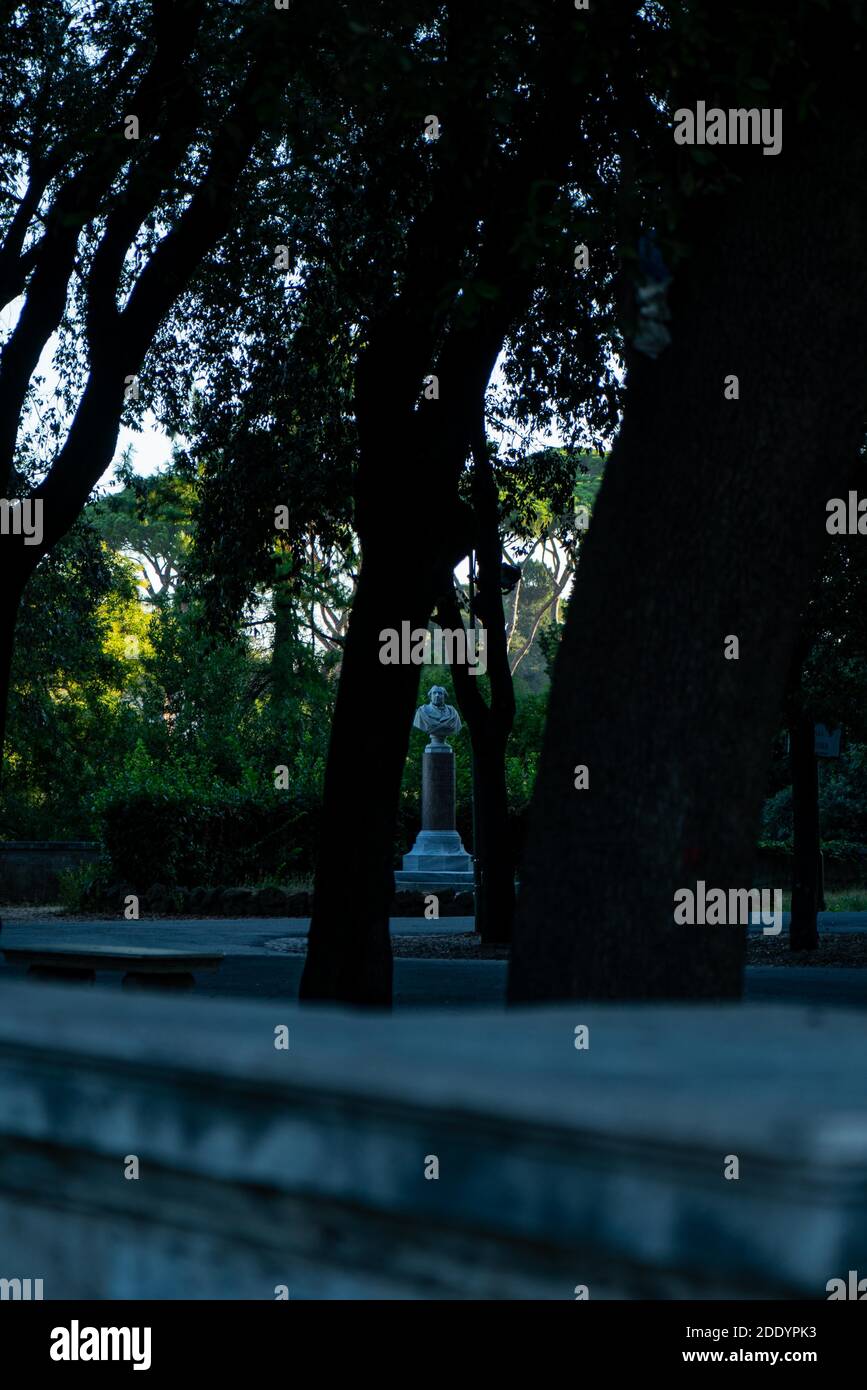 Trees In Villa Borghese Rome High Resolution Stock Photography and ...