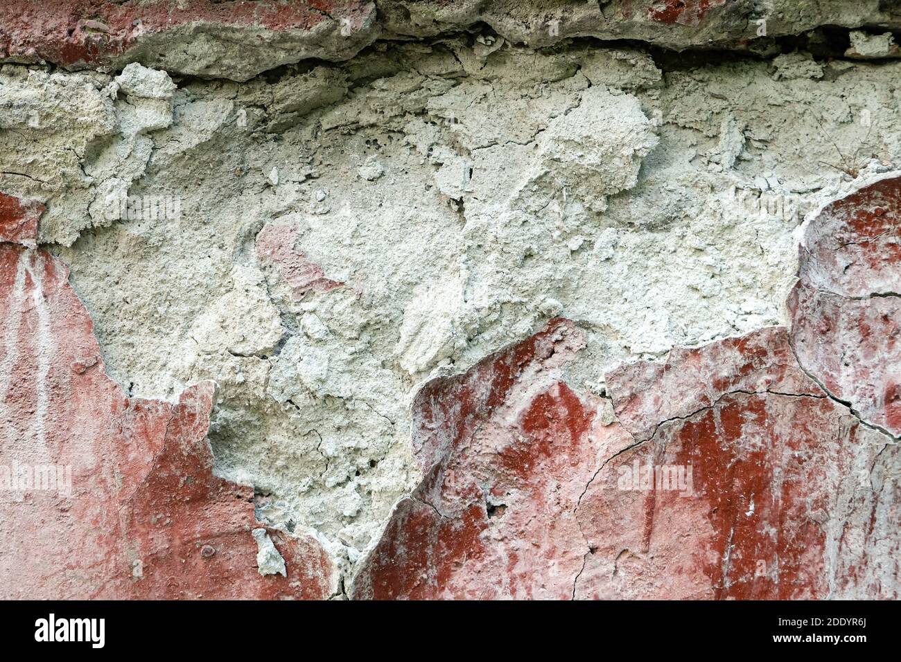 Wall pattern of the ancient structure of buildings in a city ...