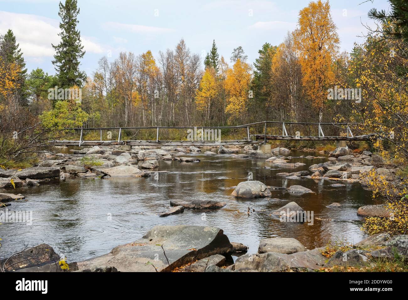 Fall at the river Inna located in the Innerdalen ( Innset) , Norway ...