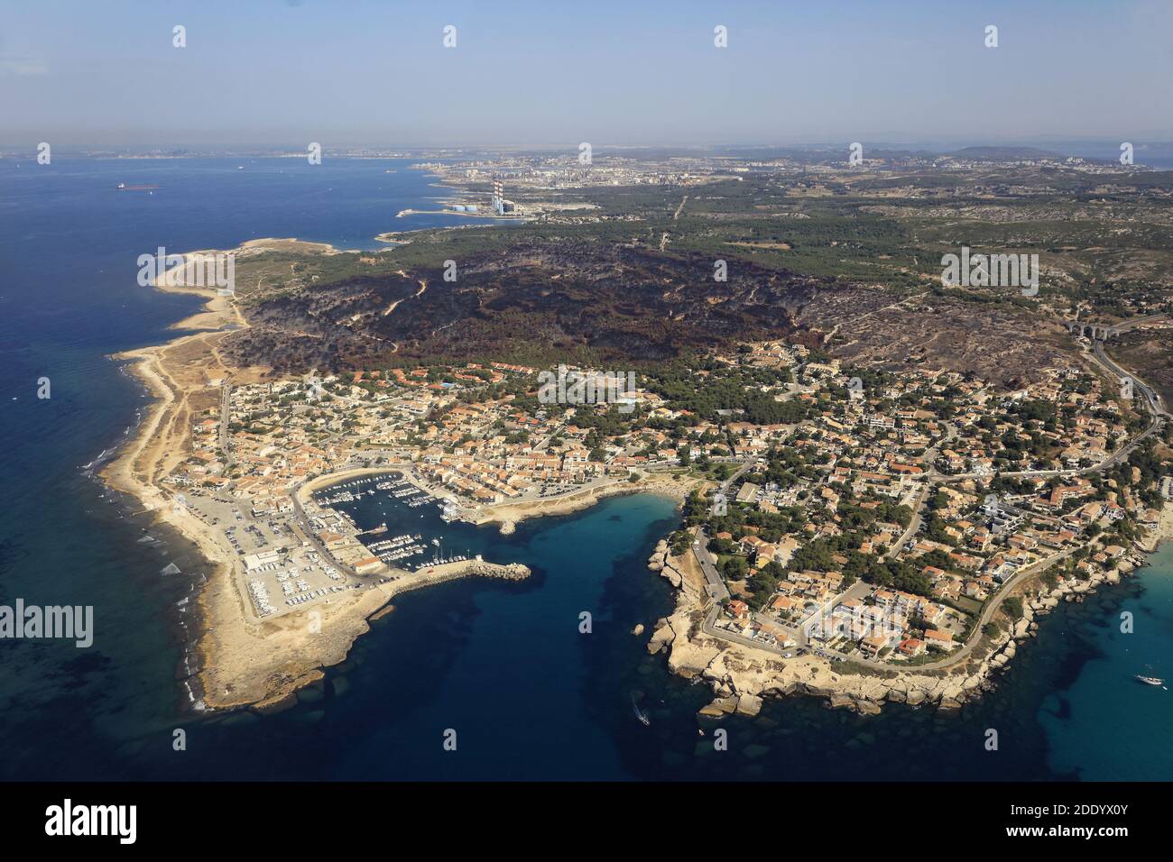 Martigues aerial view hi-res stock photography and images - Alamy