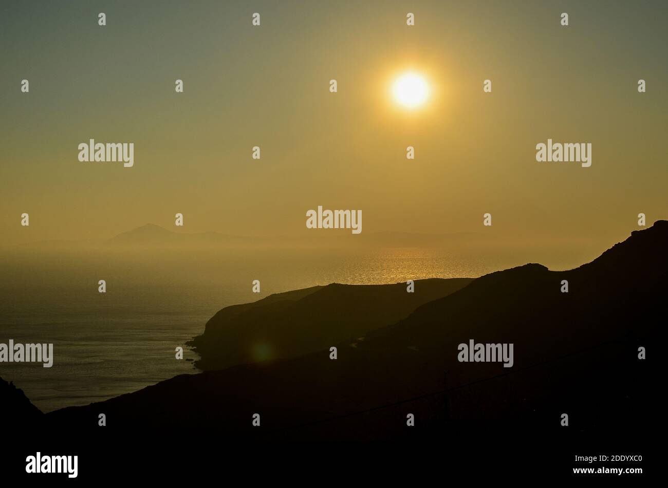 Anafi greece sunset hi-res stock photography and images - Alamy