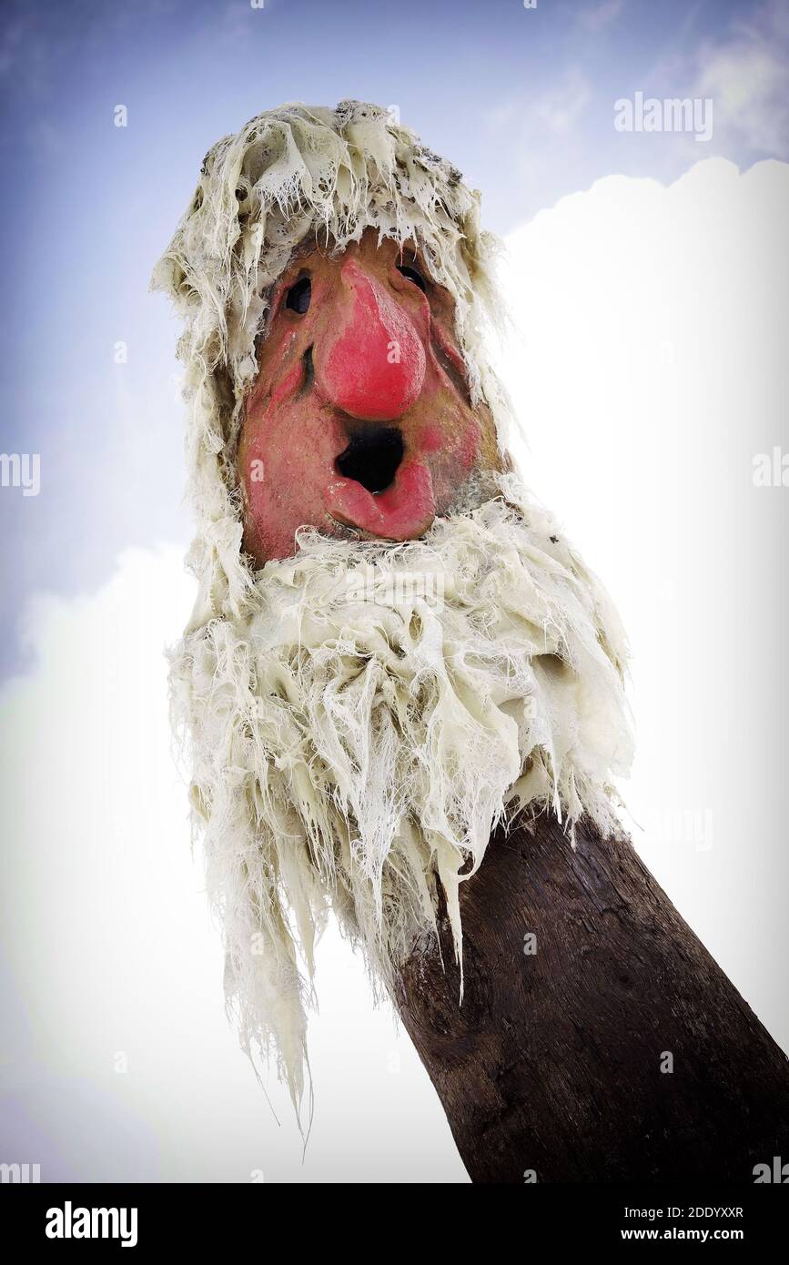 Statue of a traditional norwegian troll in Norway Stock Photo - Alamy