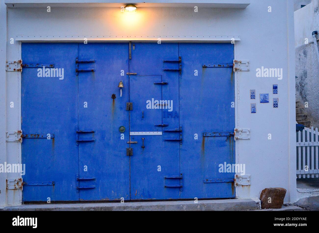 Power plant door Stock Photo - Alamy