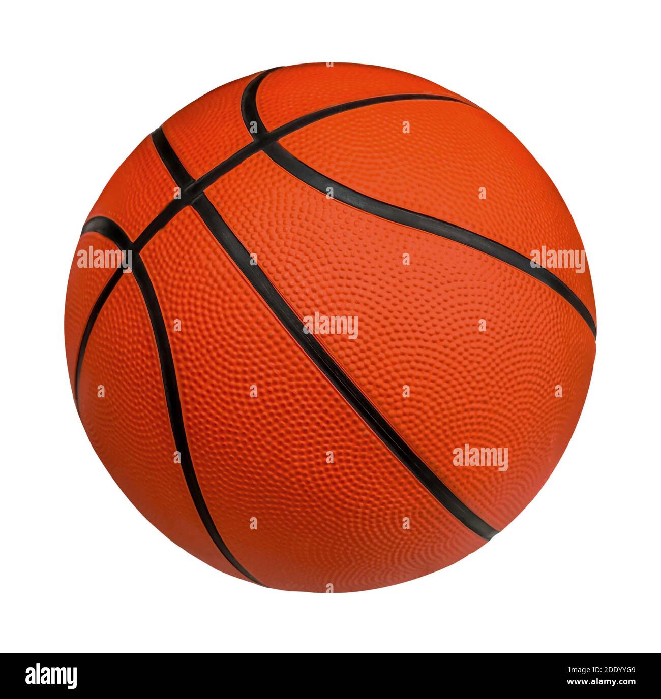 Basketball isolated on a white background with clipping path Stock ...