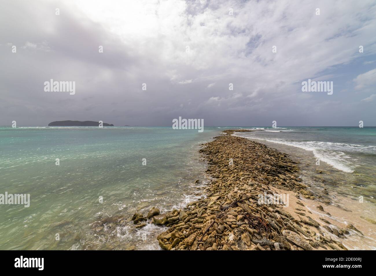 Saint Vincent and the Grenadines, Britannia bay beach, Mustique Stock ...
