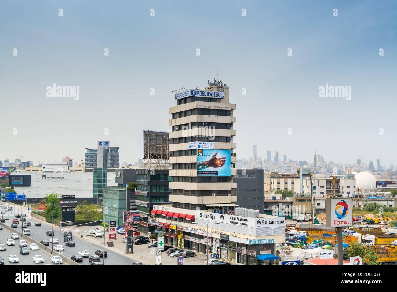 Beautiful street in beirut hi-res stock photography and images - Alamy