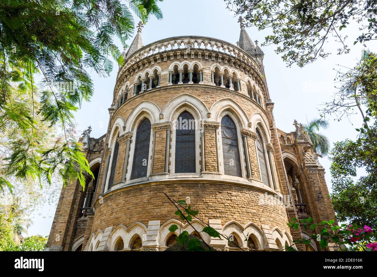 Buildings of at the campus of the University of Mumbai (University of ...