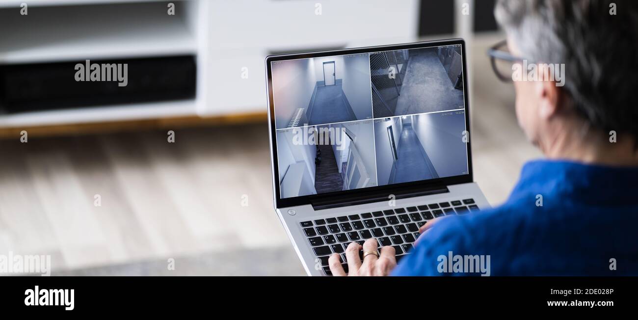 Cctv footage man hi-res stock photography and images - Alamy