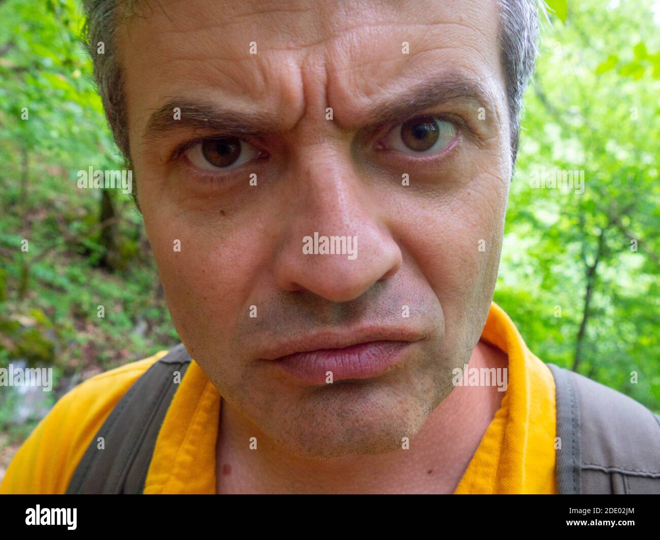Serious and laughing face hi-res stock photography and images - Alamy