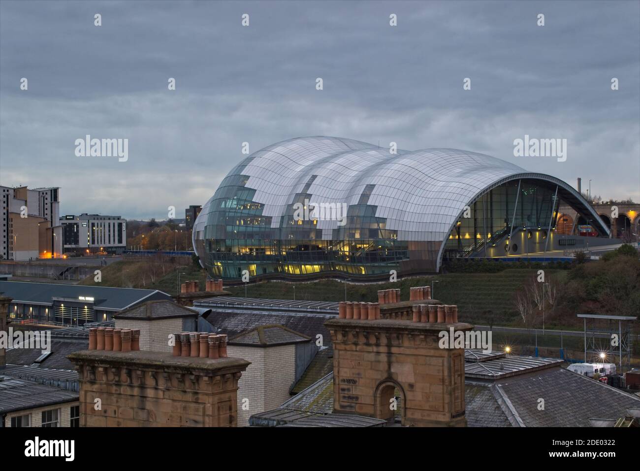 Captured from the Tyne Bridge in Newcastle upon Tyne, these chimney ...