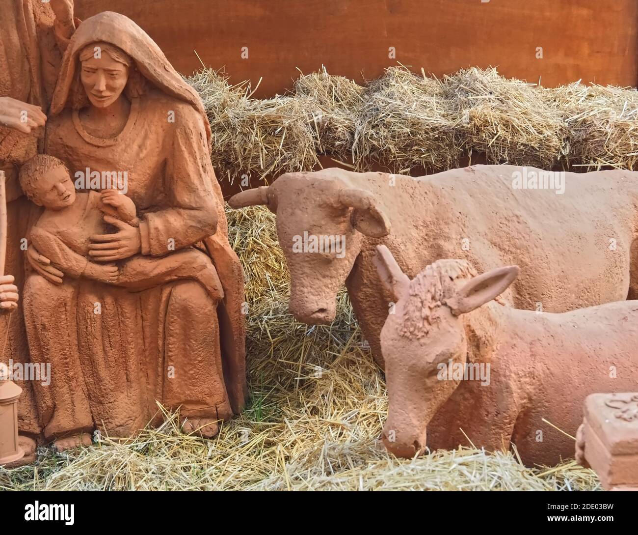 Jesus in crib hi-res stock photography and images - Alamy