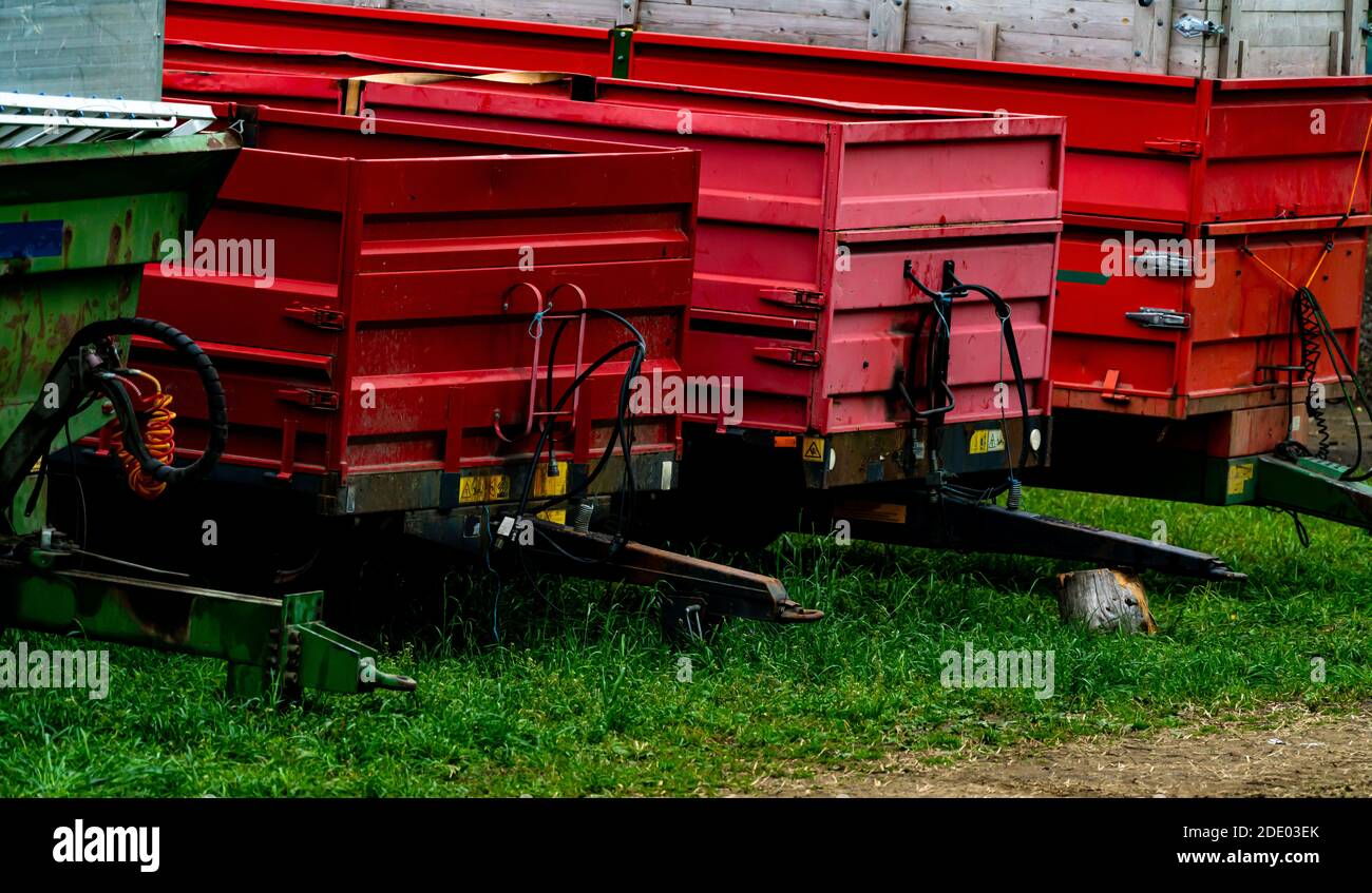 Tractors and trailers hi-res stock photography and images - Alamy