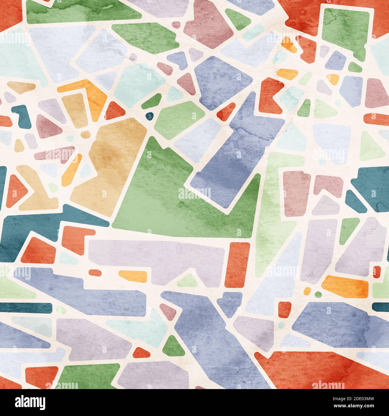 Seamless paint fills between lines naive design Stock Photo - Alamy