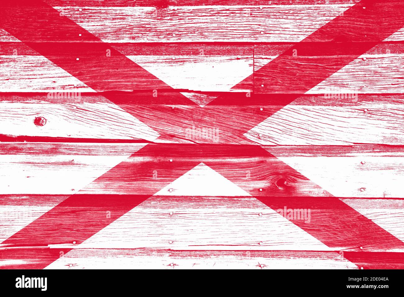 Artistic rendering of the Alabama state flag with grunge texture ...
