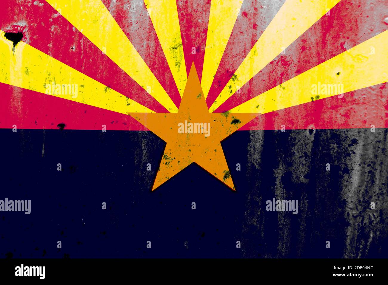 Arizona state flag hi-res stock photography and images - Alamy