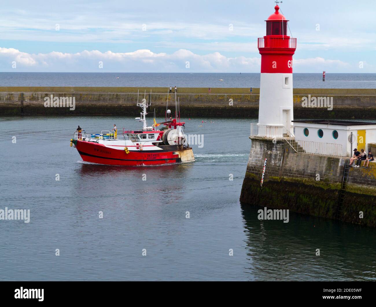 French fishing boat hi-res stock photography and images - Alamy