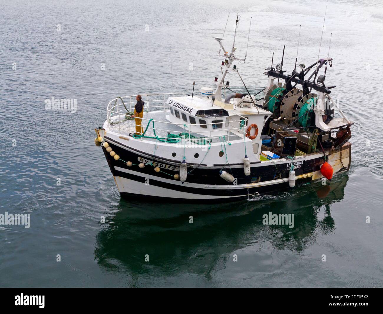 Brittany fishing boat hi-res stock photography and images - Alamy