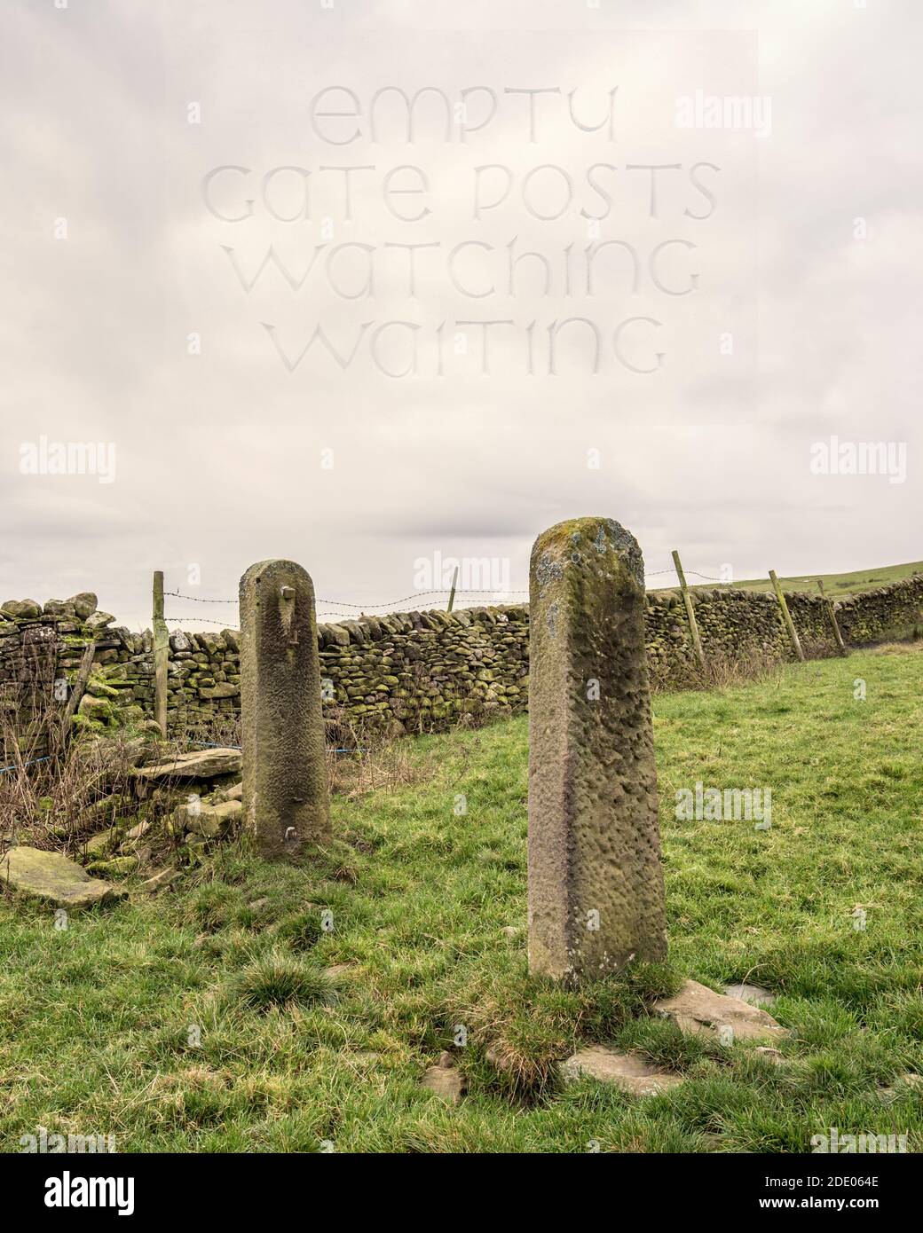 The stone gateposts hi-res stock photography and images - Alamy