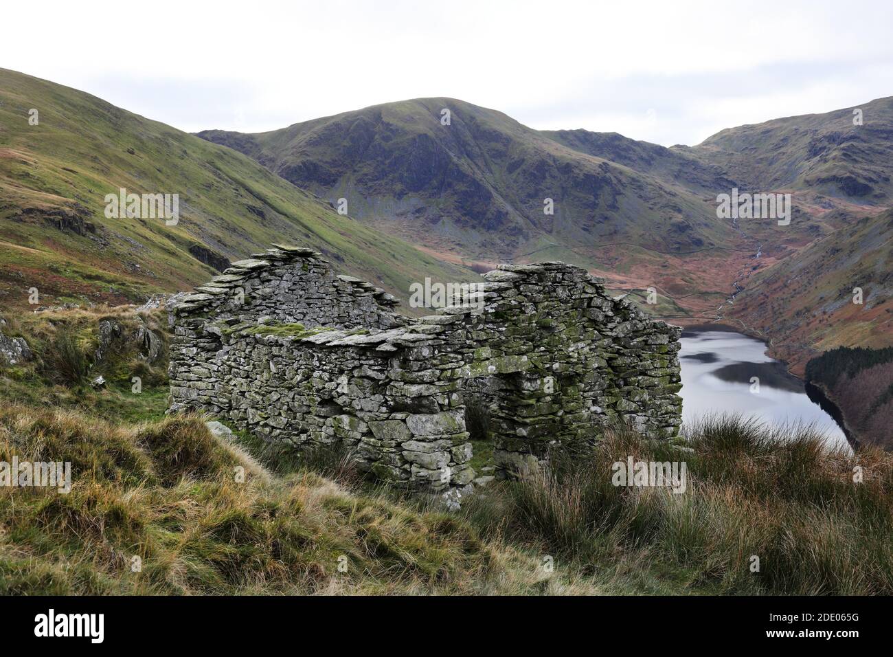 Ruined Building Alongside the Old Corpse Road Between Swindale and ...