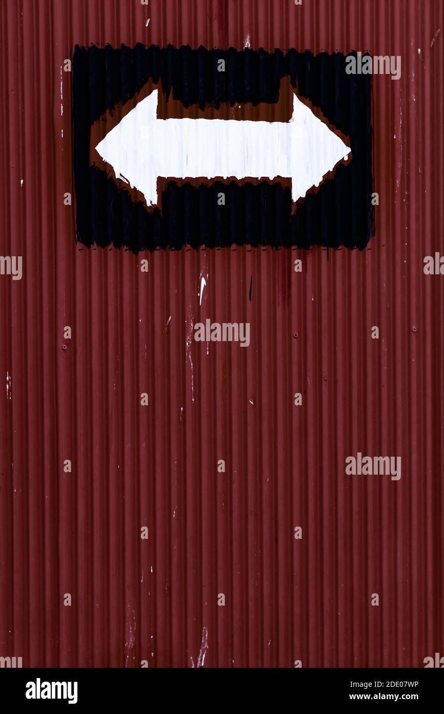 Two Ways High Resolution Stock Photography and Images - Alamy